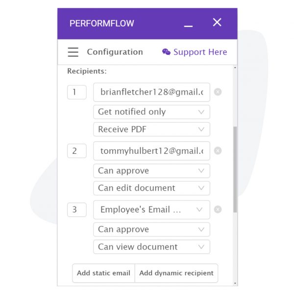 PerformFlow - Automate Approval Workflow & PDF Generator