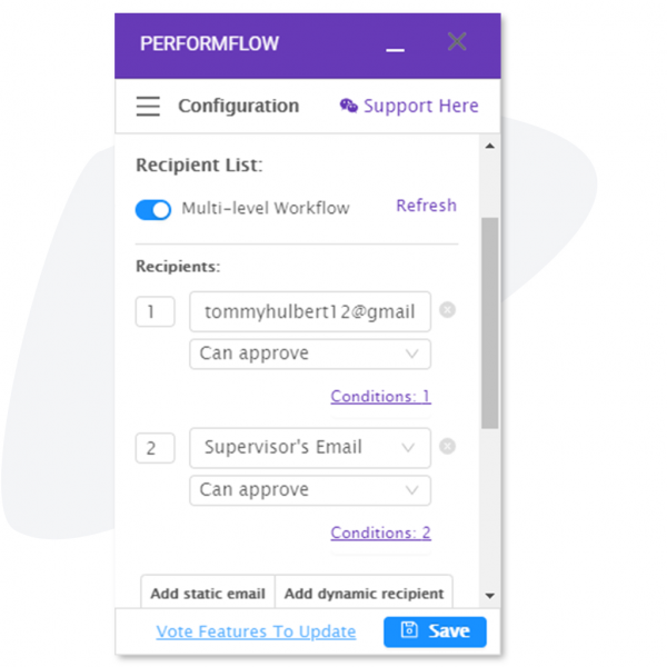 PerformFlow - Automate Approval Workflow & PDF Generator