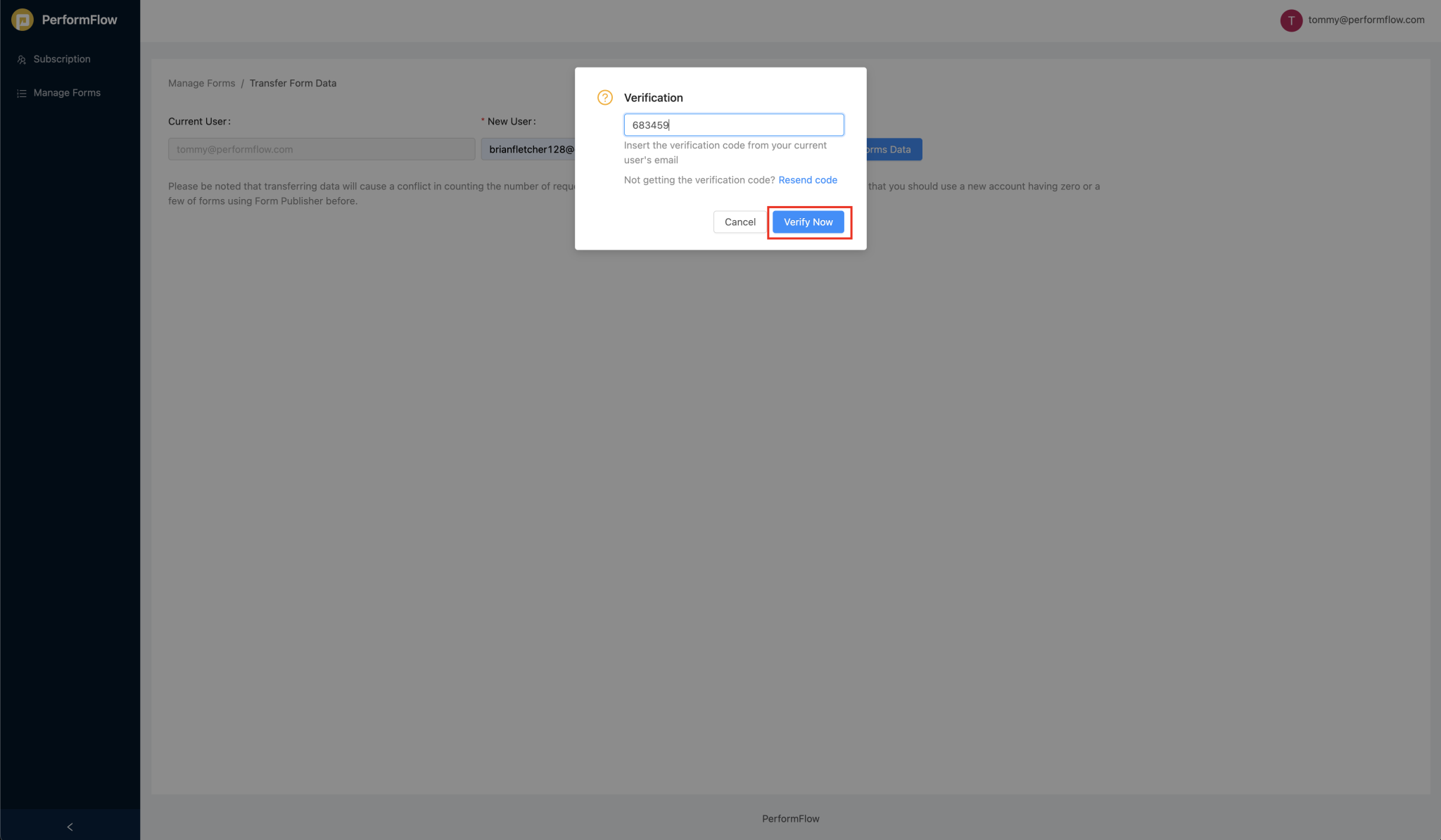 How to Transfer Forms Data - PerformFlow - Form Approvals & Form ...