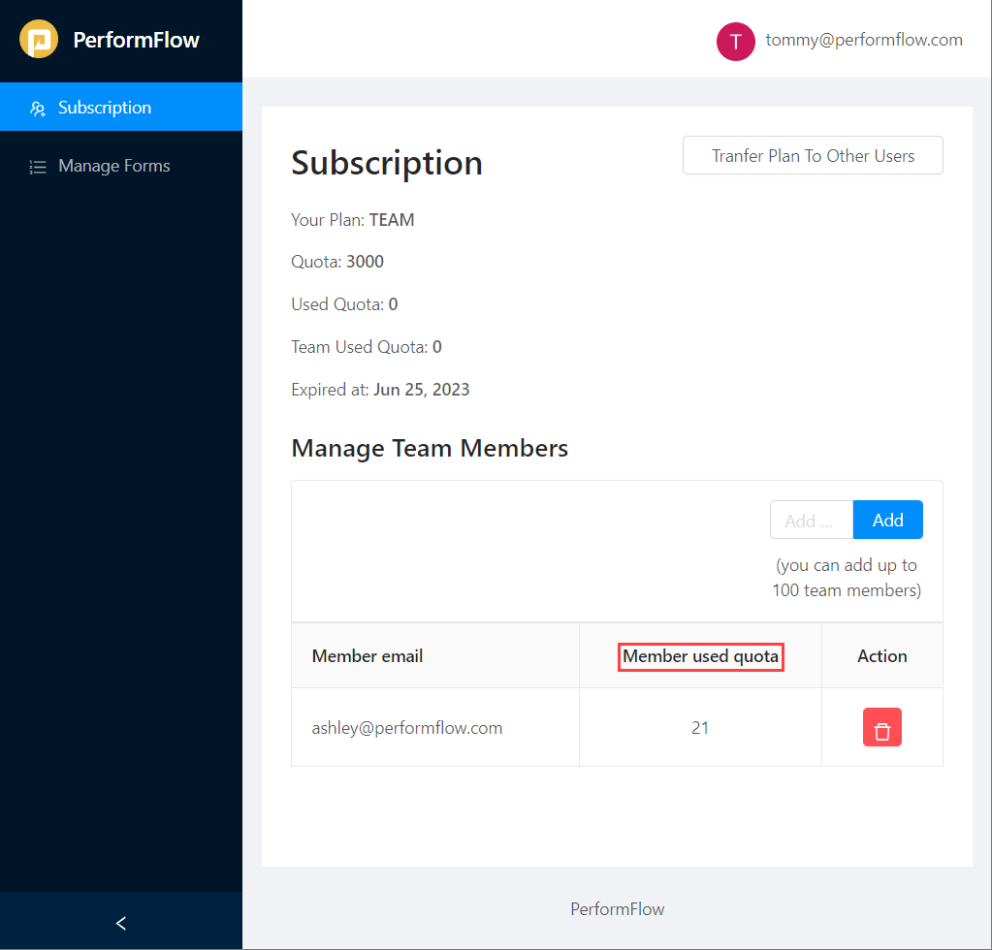 Add/Remove Users - PerformFlow - Form Approvals & Form Publisher ...