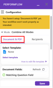 Combine All Modes - Setup File Template - PerformFlow - Form Approvals ...