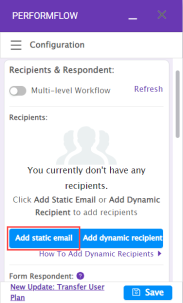 Add Static & Dynamic Recipients - PerformFlow - Form Approvals & Form Publisher & Convert Form ...