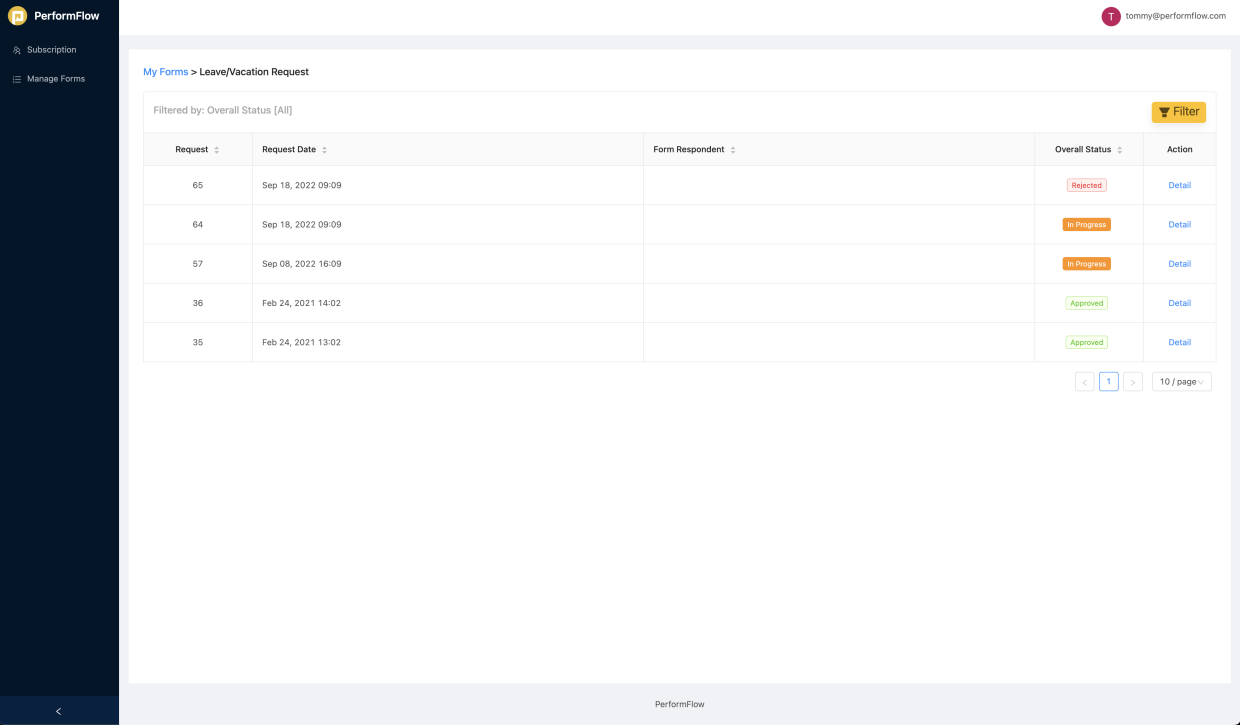 How to Use MANAGE FORMS - PerformFlow - Form Approvals & Form Publisher ...