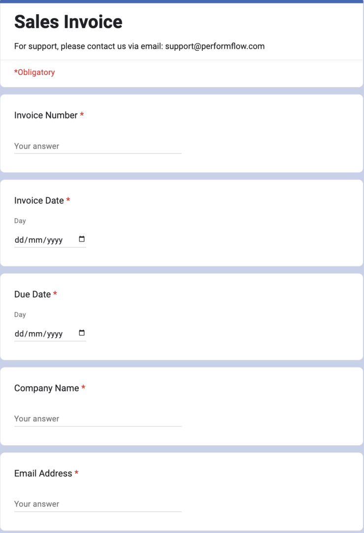 5 Superb Tips to Make a Sales Invoice (with Free Sample) - PerformFlow