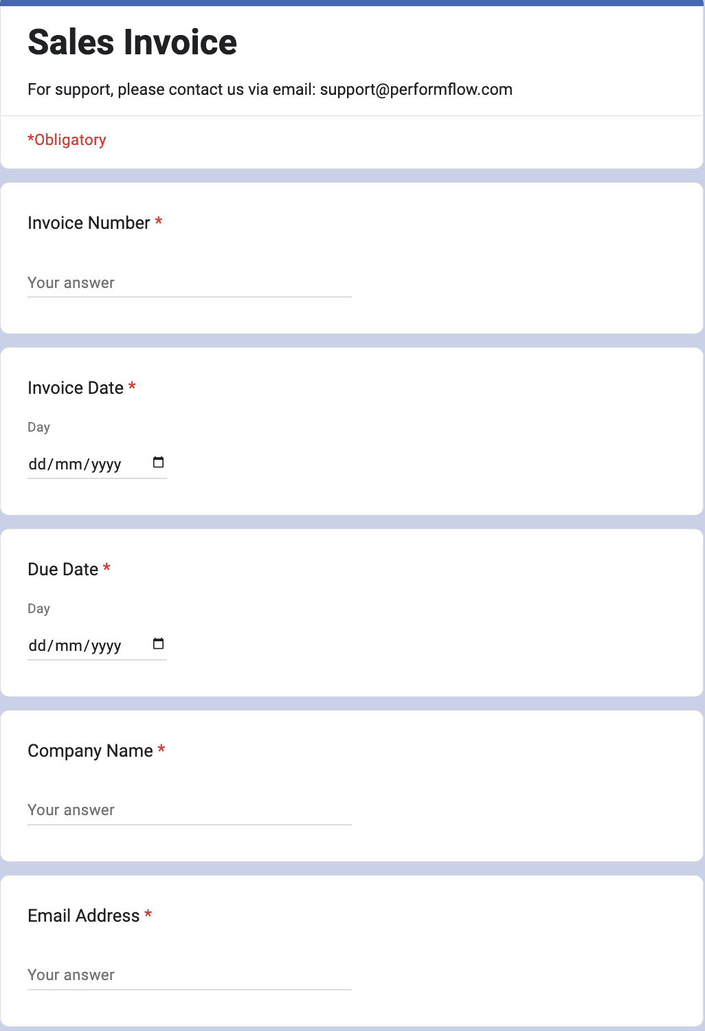 5 Superb Tips to Make a Sales Invoice (with Free Sample) - PerformFlow