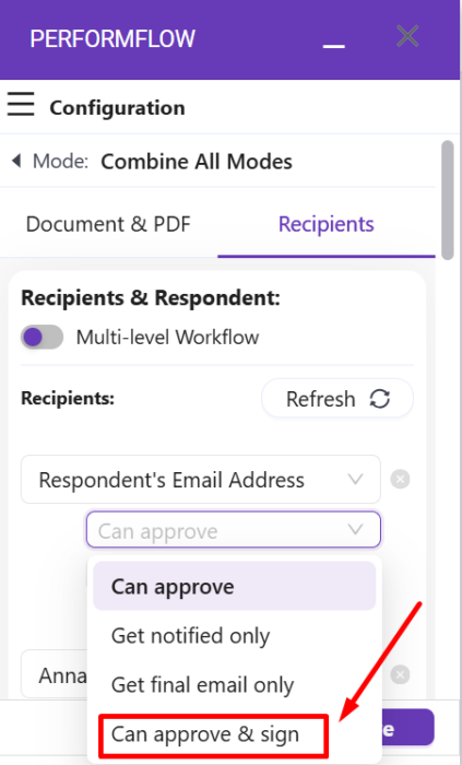 Sign a Request - Signature - PerformFlow - Form Approvals & Form ...
