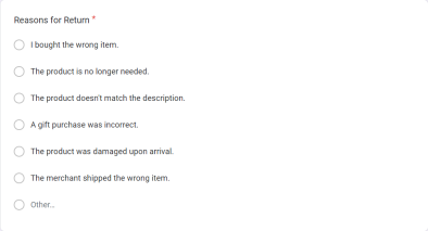 Free Return Request Form Template and 12 Common Causes of Returns ...